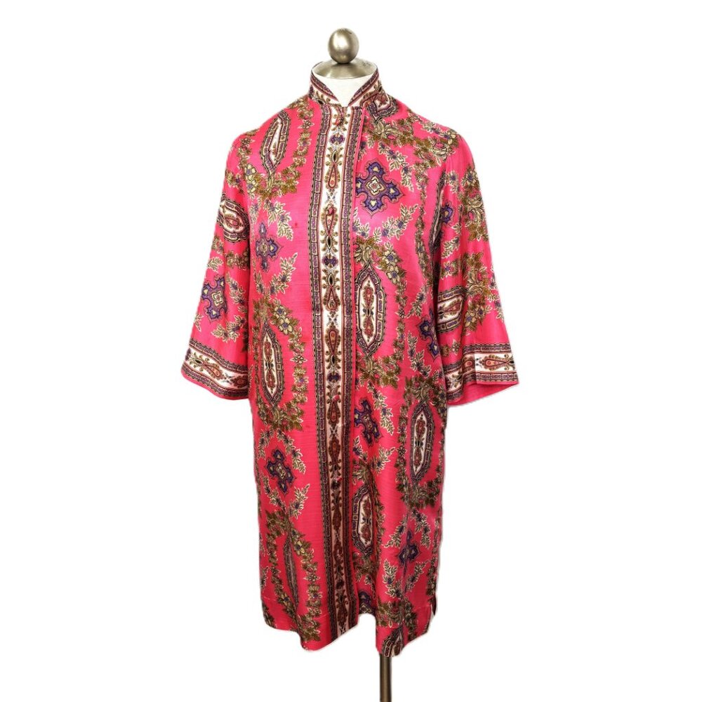 60's Mod Diana Dean By Julius Lonschein Oriental Prin… - Gem